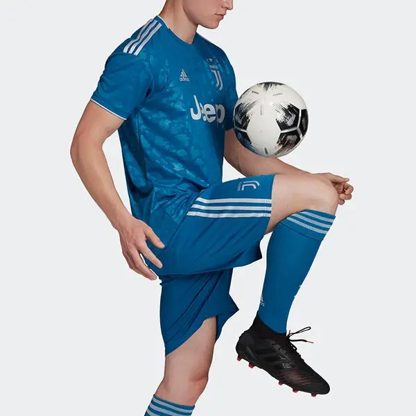 Adidas Juventus 19-20 Away Football Jersey - Blue