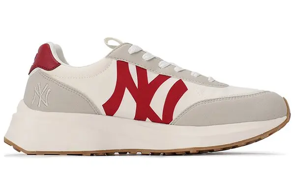 MLB Chunky Jogger Sneakers - White/red