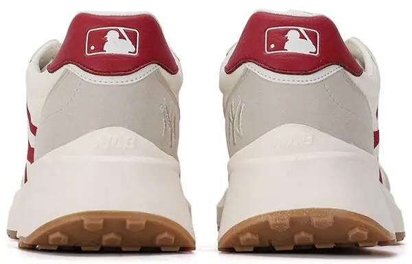MLB Chunky Jogger Sneakers - White/red