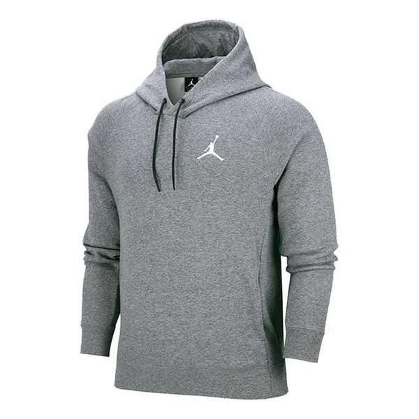JORDAN Fleece Hoodie - Grey