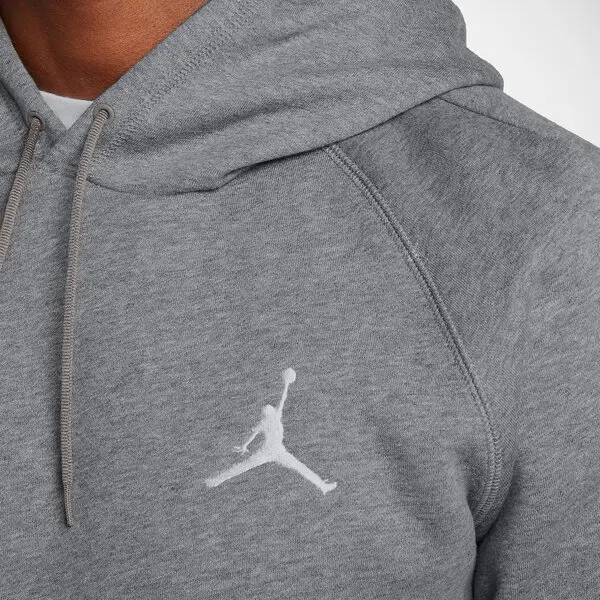 JORDAN Fleece Hoodie - Grey