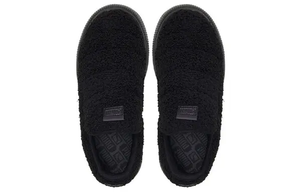 PUMA Suede Mayu Slip-on Teddy Sneakers