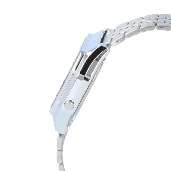 Casio Vintage Digital Watch With Floral Motif