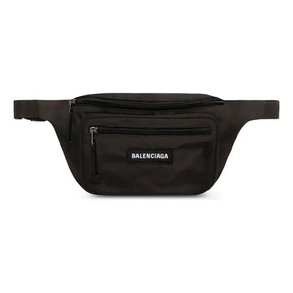 Balenciaga Explorer Beltpack - Black