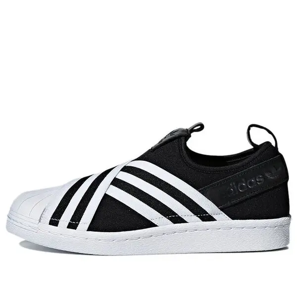 Adidas Superstar Slip-on Sneakers - Black
