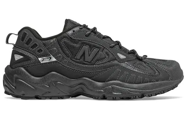 NEW BALANCE 703 "triple Black" Sneakers - Black/silver