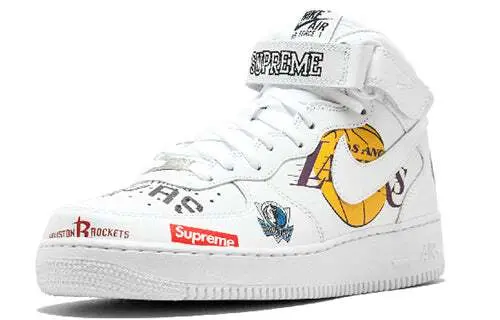 Nike X Supreme X Nba Air Force 1 Mid '07