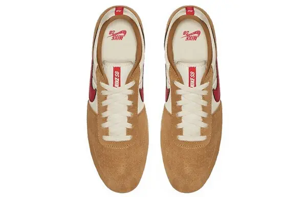 Nike Team Classic Sb Mars Yard Sneakers - Red/brown