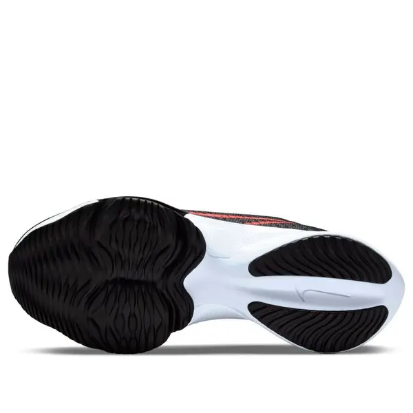 Nike Zoom Tempo Next% Flyknit Athletic Sneakers - Black/red