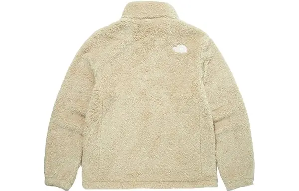 The North Face Fleece Zip Up Jacket - Beige