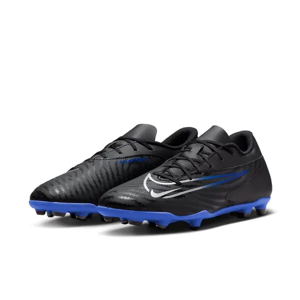 Nike Phantom Gx Club Fg Mg Football Boots - Black/hyper Royal/chrome
