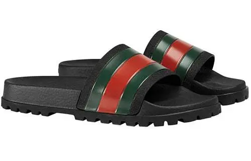 Gucci Web Slide Sandals