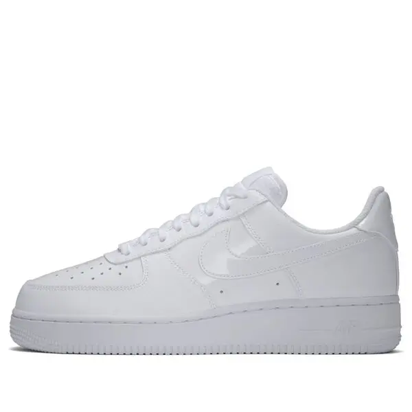 Nike Force 1 Low '07 "patent White" Sneakers - White/white