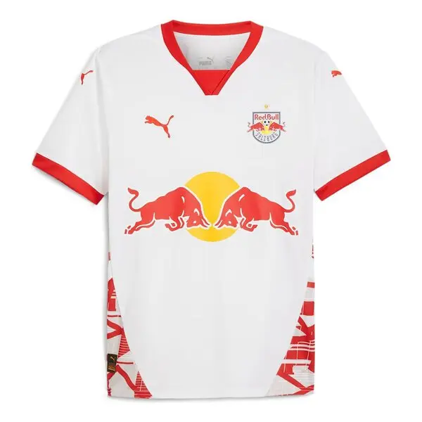 PUMA Fc Red Bull 24/25 Replica Home Jersey - White/orange