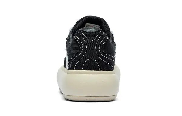 LI-NING Puff Platform Sneakers - Black/beige