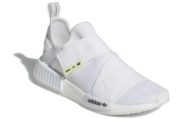 Adidas Originals Nmd_r1 Casual Sneakers - Cloud White/cloud White/core Black