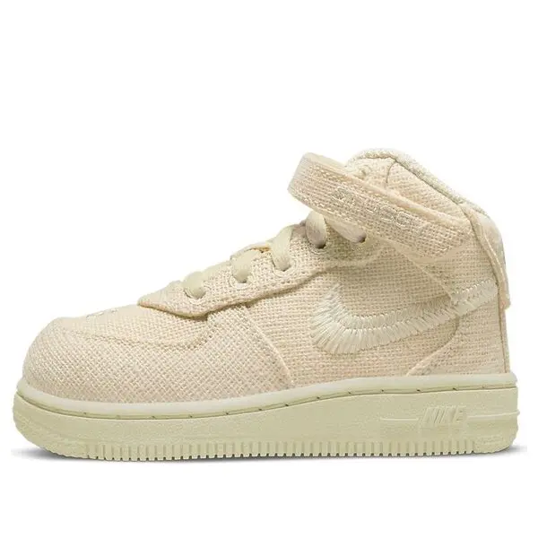 Nike X Stussy Air Force 1 Mid 'fossil