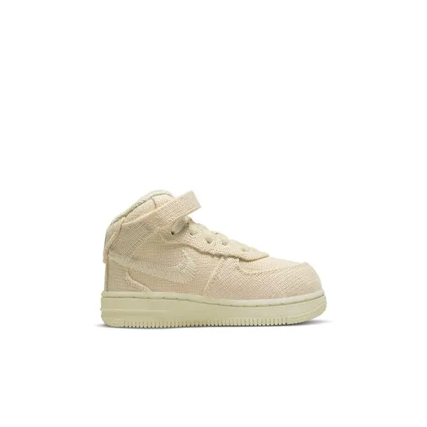 Nike X Stussy Air Force 1 Mid 'fossil