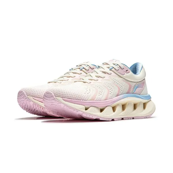 LI-NING Arc Crc Marshmallow Sneakers - Beige/pink/blue