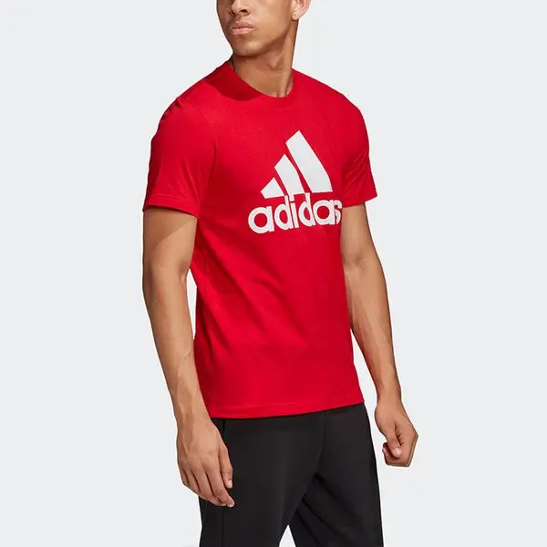Adidas Large Logo Sports Stylish Short Sleeve