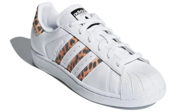 Adidas Superstar Leopard Print Sneakers - White