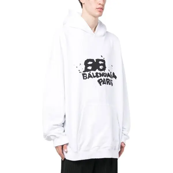 Balenciaga Hand-drawn Bb Icon Hoodie