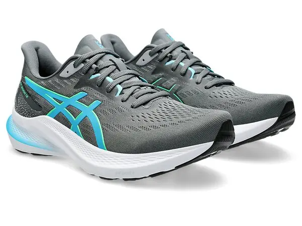 Asics Gt-2000 12 Athletic Sneakers - Grey/blue/white