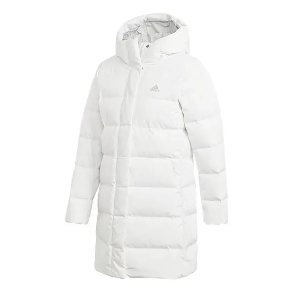 Adidas Outdoor Mid Down Coat - White