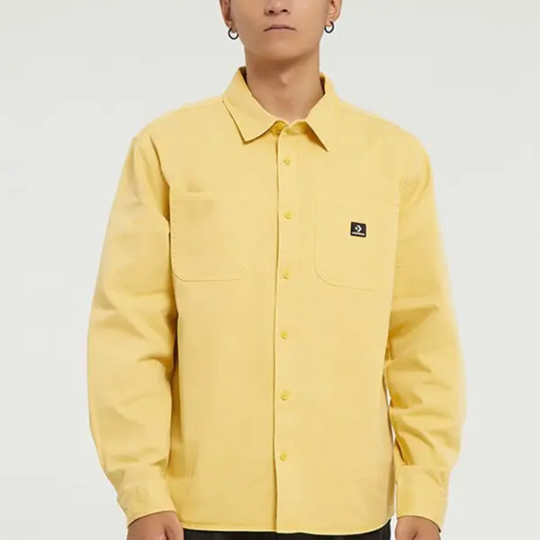 CONVERSE Woven Button Cardigan Jacket