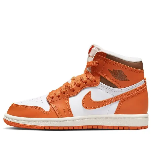 JORDAN 1 High Og Starfish Sneakers - White/orange
