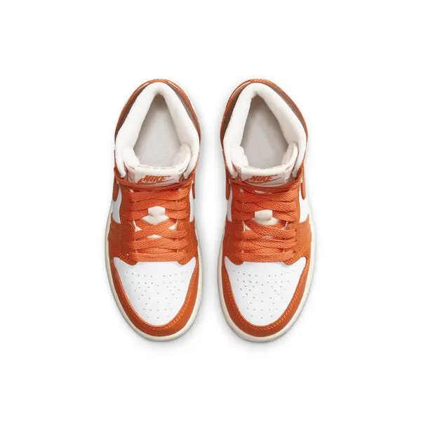 JORDAN 1 High Og Starfish Sneakers - White/orange