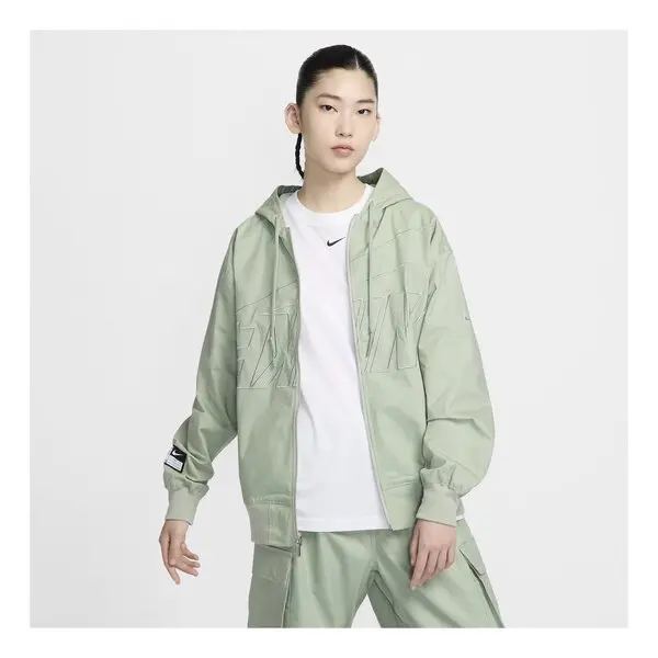 Nike Oversize Logo Jacket - Green