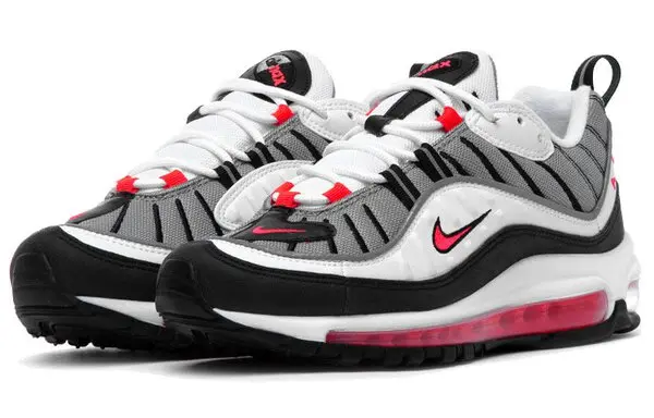Nike Max 98 Sneakers - Red/grey/black