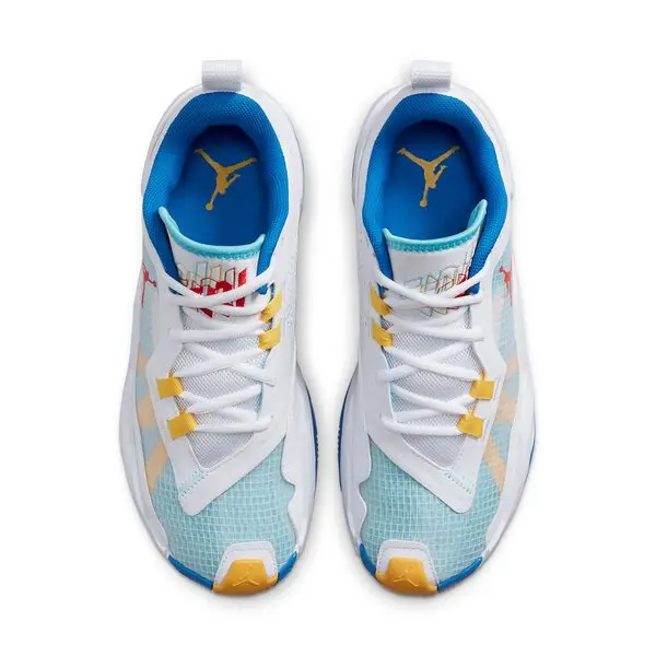 JORDAN One Take 4 Low Top Sneakers - White/blue