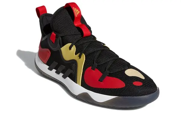 Adidas Harden Stepback 2 "chinese New Year" Low Top Sneakers - Black/red/yellow