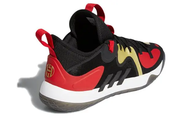 Adidas Harden Stepback 2 "chinese New Year" Low Top Sneakers - Black/red/yellow