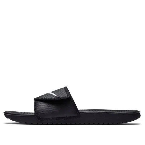 Nike Kawa Slides - Black/white