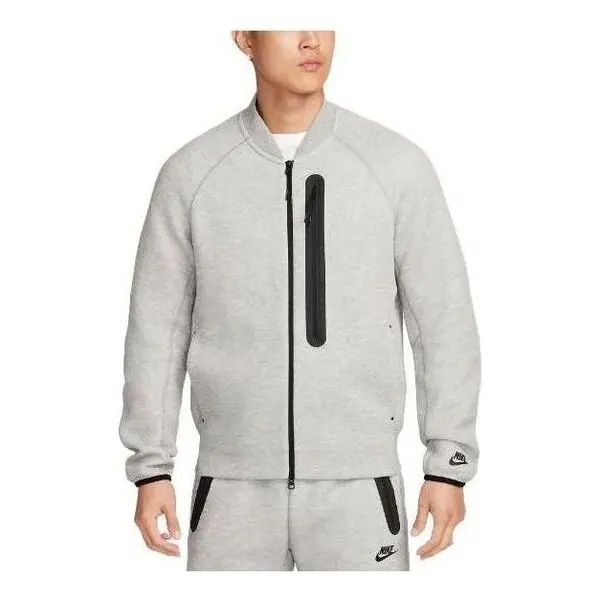 Nike Tech Fleece Bomber Jacket - Grey