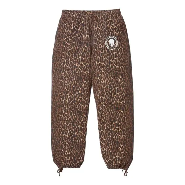 Supreme Fw25 X Number Ine Drawstring Sweatpant - Leopard