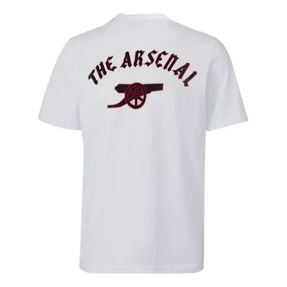 Adidas Afc Str Gr Tee Printing Soccer/football Sports Short Sleeve - White