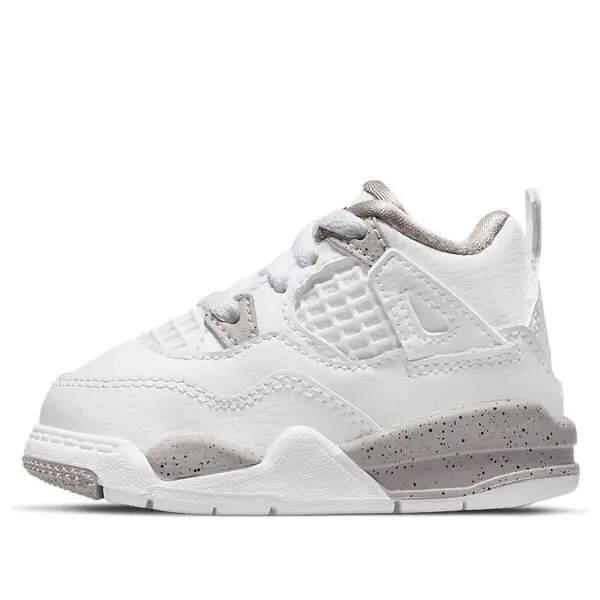 JORDAN 4 Retro Td "white Oreo - White/grey