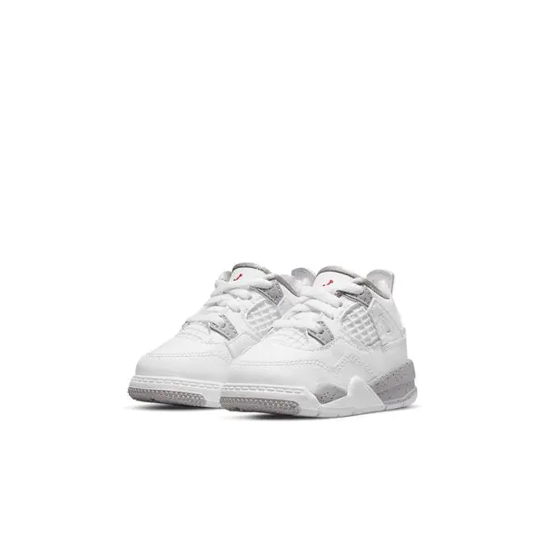 JORDAN 4 Retro Td "white Oreo - White/grey