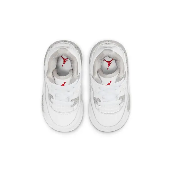 JORDAN 4 Retro Td "white Oreo - White/grey
