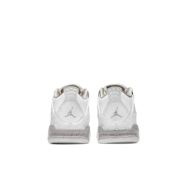 JORDAN 4 Retro Td "white Oreo - White/grey