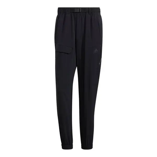 Adidas Solid Color Big Pocket Bundle Feet Casual Sports Pants/trousers/joggers Black - Multi-color