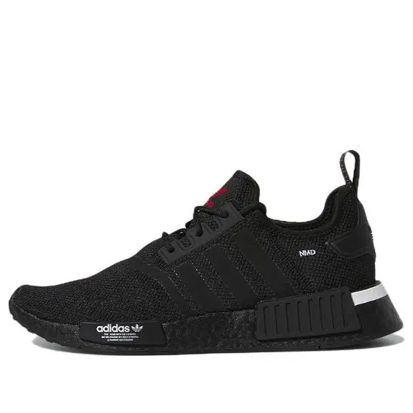 Adidas Nmd_r1 Sneakers - Core Black/core Black/scarlet