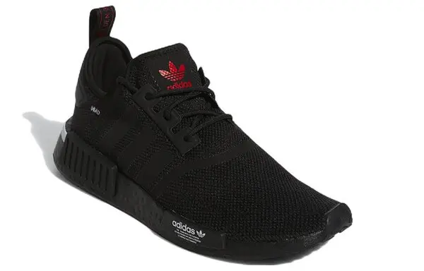 Adidas Nmd_r1 Sneakers - Core Black/core Black/scarlet