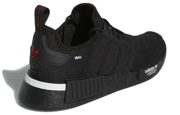 Adidas Nmd_r1 Sneakers - Core Black/core Black/scarlet