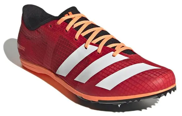Adidas Distancestar Track Spikes - Red/white