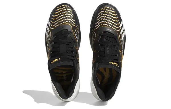 Adidas Grambling State X D.o.n. Issue #4 'tigers' High Top Sneakers - Black